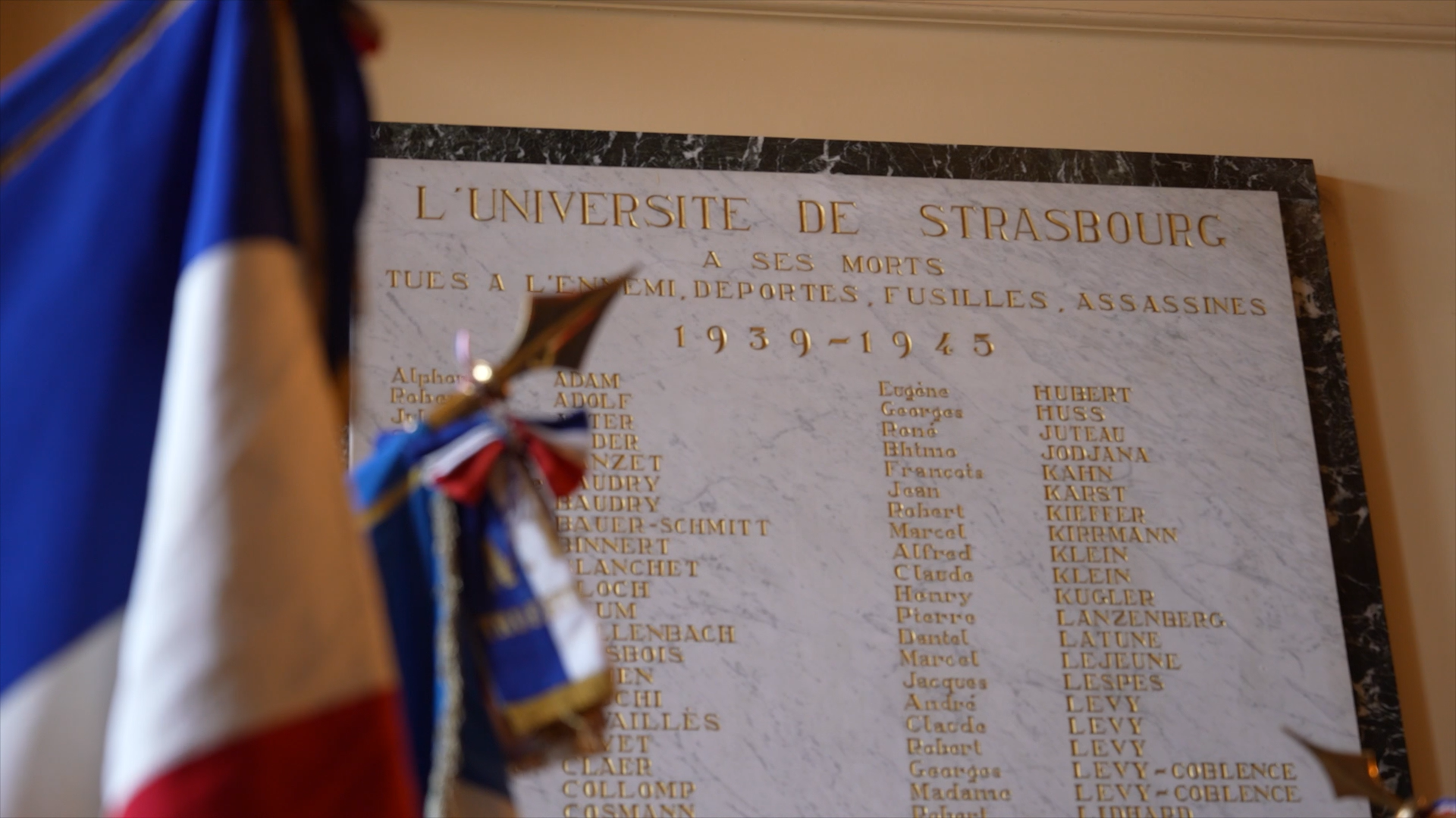 Retour en vidéo sur la cérémonie commémorative du 80e anniversaire de la rafle du 25 novembre ...