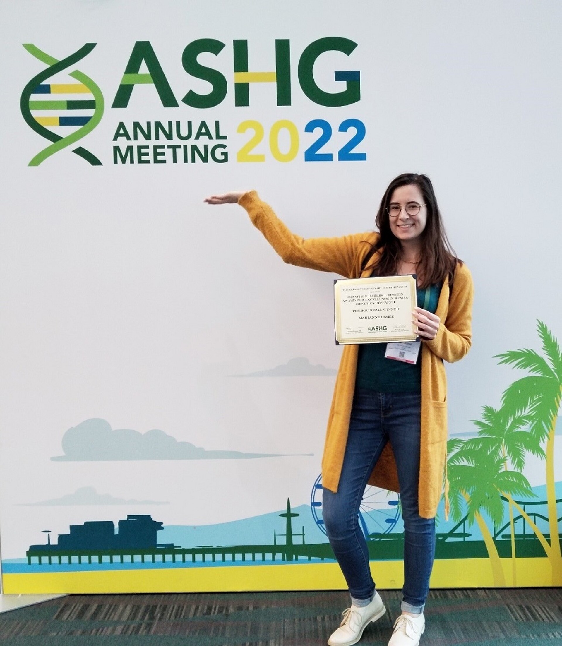 Prix Charles J. Epstein, Marianne Lemée, première lauréate française ...